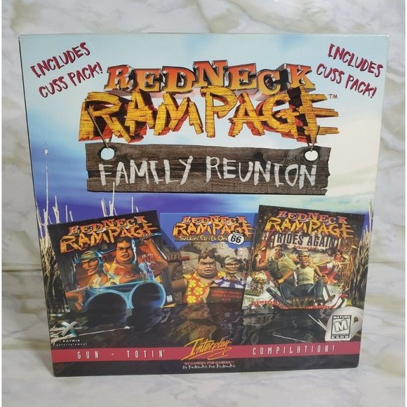Video Games & Consoles | Redneck Rampage Family Reunion 1997 Pc Big Box ...